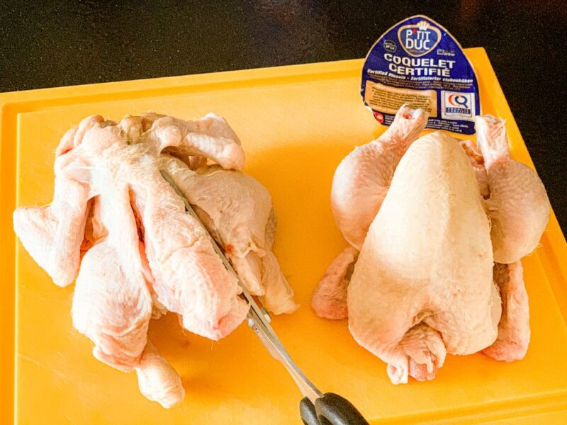 Haantje uit de oven met citroen en knoflook - Vinissima