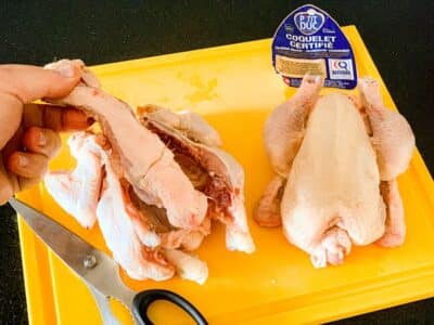 Haantje uit de oven met citroen en knoflook - Vinissima