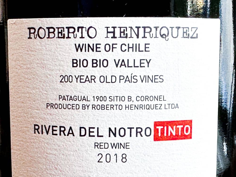 De wijnen van Bio-Bío in Chili en Roberto Henríquez - Vinissima